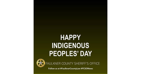Happy Indigenous Peoples' Day! (10/13/2025) - Press Releases - Faulkner ...